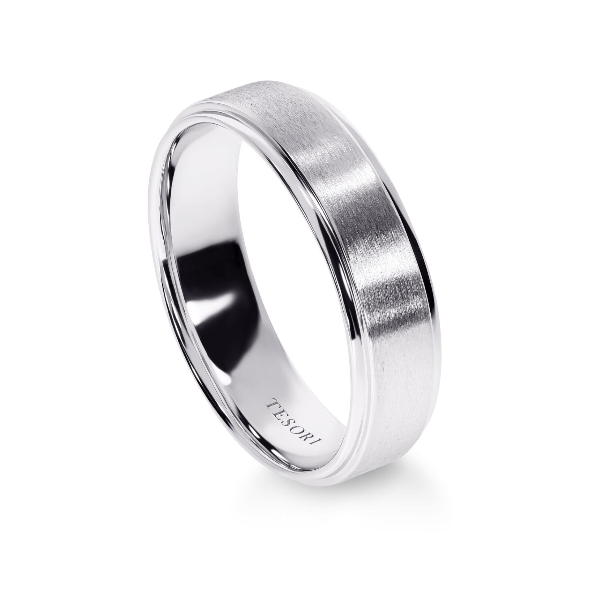 Caro matt giftering med diamant | Tesori